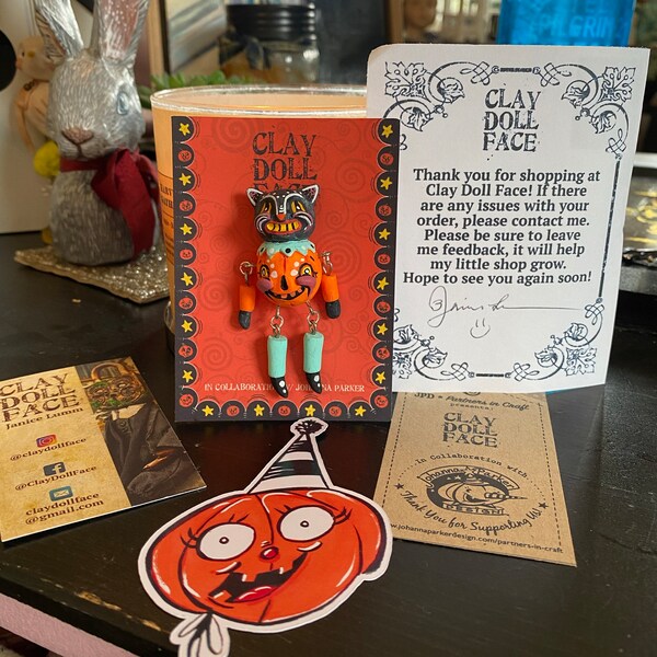 Putz House Pins| Christmas Jewelry | Holiday Accessories| Clay Doll ...