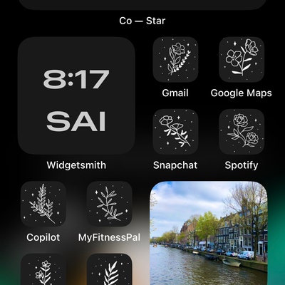 Celestial Magic Handdrawn Logo & Branding Elements Florals - Etsy