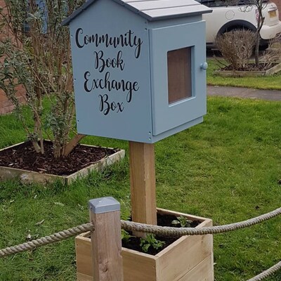 Outdoor Lending Library Neighborhood Community Shared Loan - Etsy