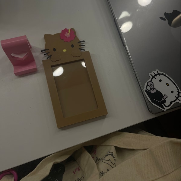 Cute Kawaii Character Hawaiian Kitty Polaroid Frame | Magnetic Instax ...
