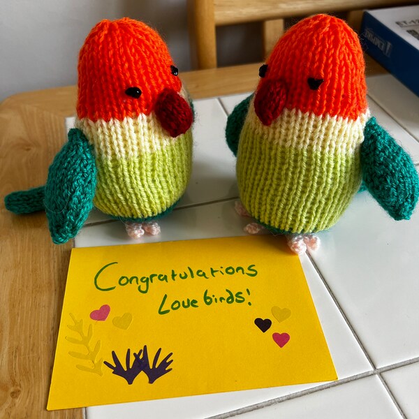 Northern Cardinal Knitting Pattern - Red Bird Knitting Pattern for a ...