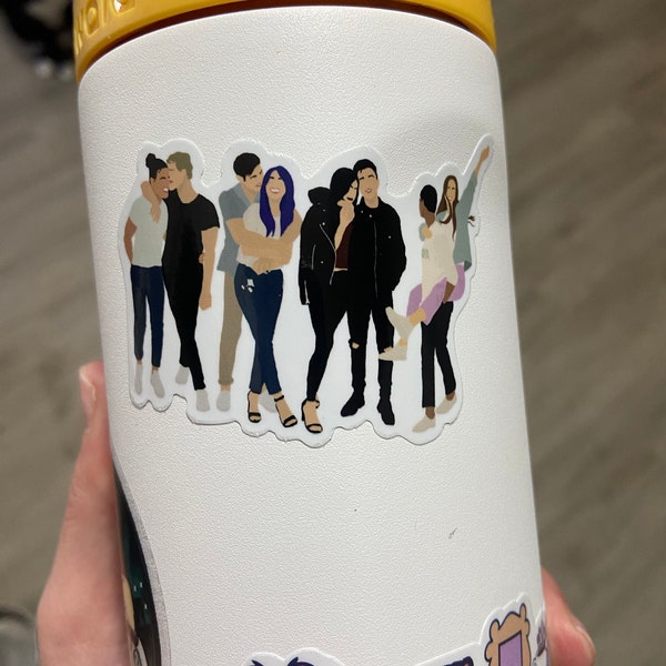 Zodiac Academy Gang Sticker | Lance Orion, Darius Acrux, Geraldine Grus ...