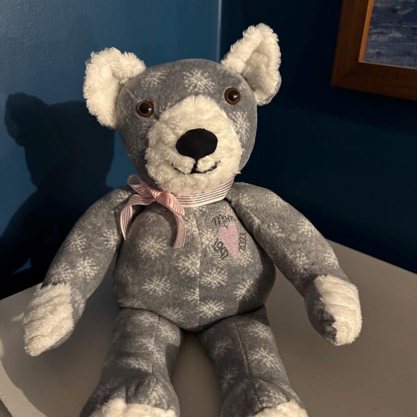 Simple Memory Bear Pattern 18" Easy Bear Pattern Memorial Bear Sewing ...