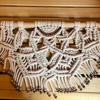 Large Half Mandala Macrame Pdf Wall Hanging Pattern AND Video Tutorial ...