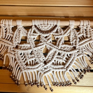 Large Half Mandala Macrame Pdf Wall Hanging Pattern AND Video Tutorial ...