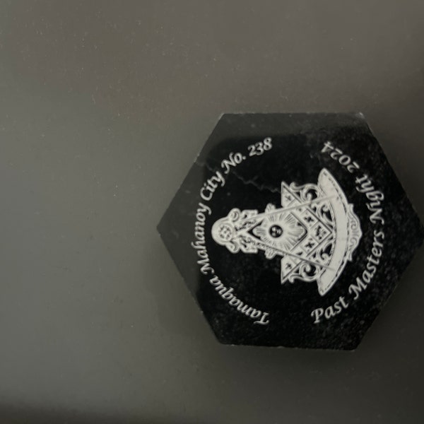 Masonic Freemasonry - Set of 3 Wood and Leather Bookmarks - Custom ...