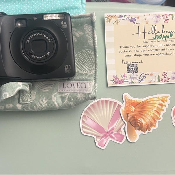 Handmade Digicam Pouch With Extra Battery Pocket | G7X Case - Etsy