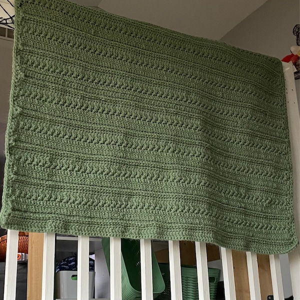 Colorado Throw Blanket Crochet Pattern, Crocheted Blanket Pattern ...