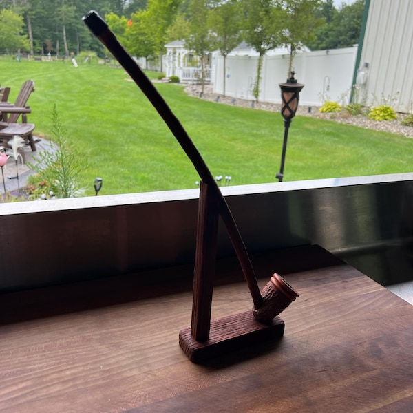 Wizard Pipe Kit Tobacco Pipe Kit DIY Pipe Make Your Own Long Stem ...