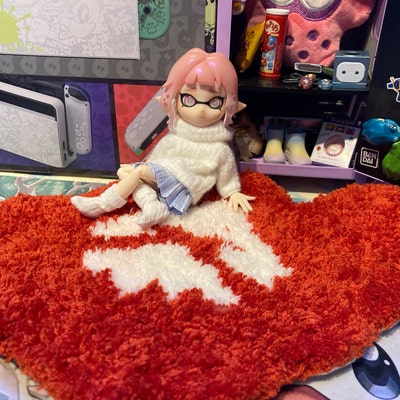 Splatoon 3 Plush Charm Squid Octoling Inkling Cotton Doll Keychains Art ...