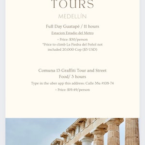 Spa Day Itinerary Template, Editable on Canva, Printable Editable ...
