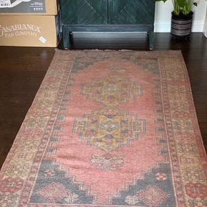 2x3 FADED DOOR MAT Rug 2x3 Door Mat Rug Vintage Door Mat | Etsy