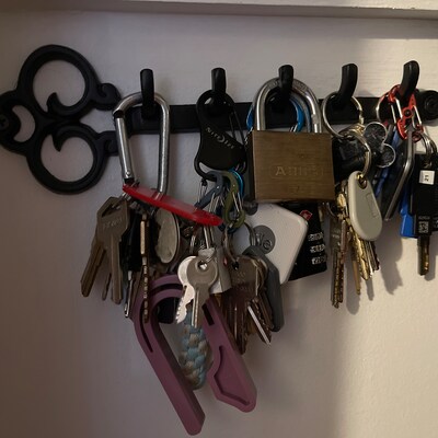 Tree Branch Key Rack, Cast Iron Branch Key Rack, Metal Branch Key Rack ...