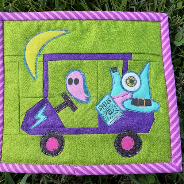 Golf Cart PDF Quilt Block Pattern - Etsy