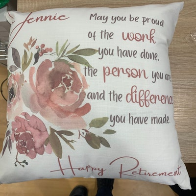 Personalised Ladies Retirement Card, Retirement Gift for Mum, Friend ...