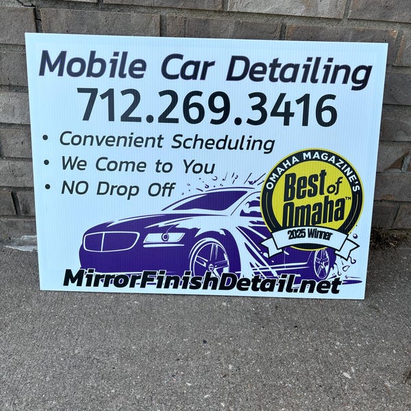 48 Custom Yard Signs - FAST! - Etsy