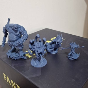 Chaos Daemon Miniature Lord of the Print Infernal Demon | Etsy