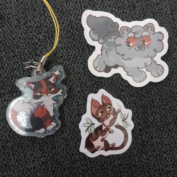 Warriors Cute Cat Art Print - the New Prophecy - Etsy