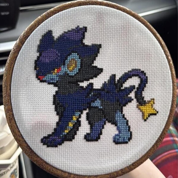 Mewtwo Pokemon Cross Stitch Pattern - Etsy