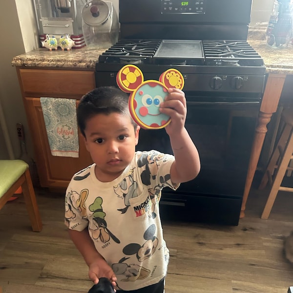 Mickey’s Clubhouse Toodles 3d-printed Standing Figures – Face, Circles ...