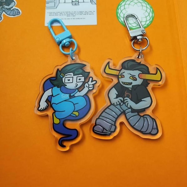 Homestuck Character Keychains - Etsy