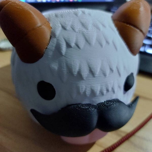Poro Plant Pot – Arcane & League of Legends Inspired Flower Succulent ...