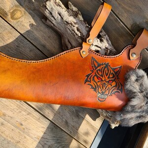 Leather Quiver Pattern / Belt Quiver / Viking Knotwork PDF SVG LASER - Etsy