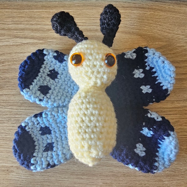 Butterfly Crochet Pattern (PDF) - Etsy