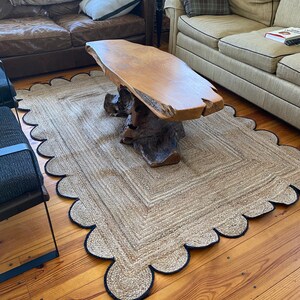 Jute Hallway Runner Boho Natural Jute Runner Rug Bohemian | Etsy