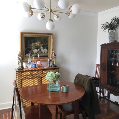 Gorgeous Mid Century Sputnik Chandelier Light Lamp , Large Modern HELIO ...