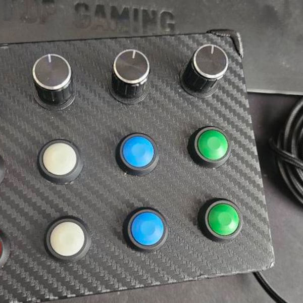 Button Box Sim Racing Console, 22 Funzioni, Leva Ignizione E Start ...