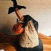 Primitive Pumpkin Picking Witch - Etsy