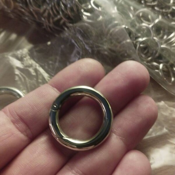 12.0x1.5mm, Stainless Steel Jump Rings, Machine Cut, Chainmaille Rings ...
