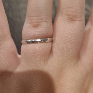 Stacking Ring Solid 925 Sterling Silver Various Textures You - Etsy