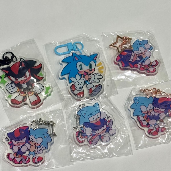 Sonic Charms!! / Sticker Sheet - Etsy