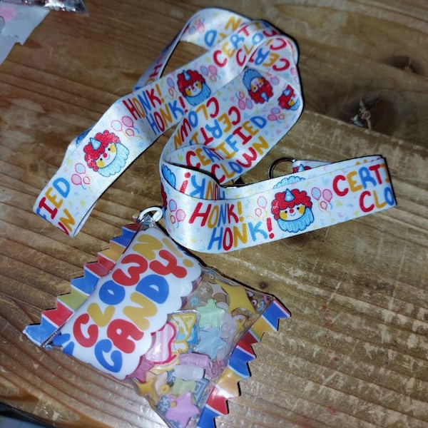 Clown Candy Keychain! - Etsy