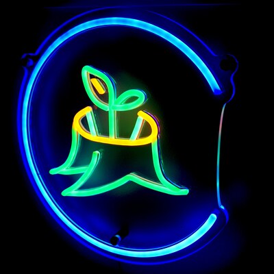 Neon Sign for Grass Wall Customize Your Name Neon Sign, Perfect for ...