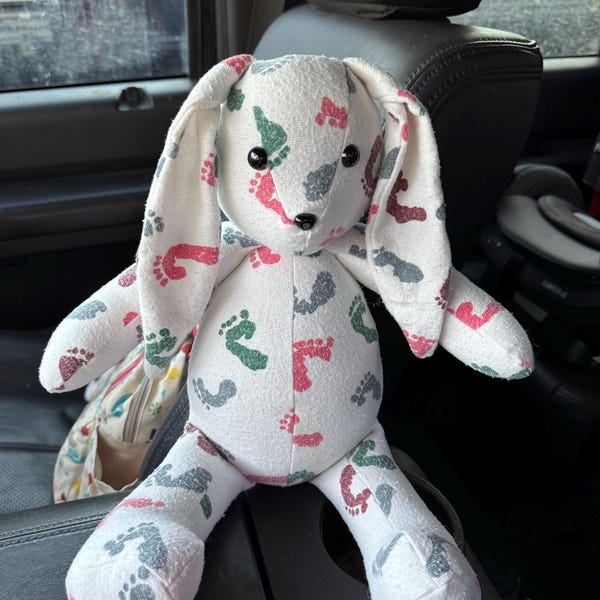 Memory Bear Pattern and Bunny Sewing Pattern Pdf , Teddy Bear Pattern , Plush Sewing Pattern ...