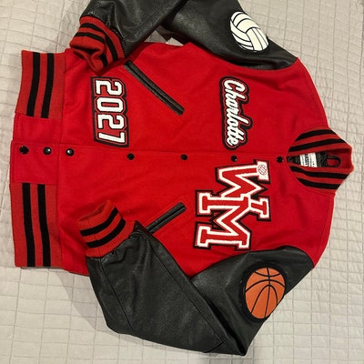 Personalized Football Letterman Jacket Patch Football Jacket Patch ...