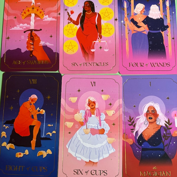 Lovely Ladies Tarot Deck - Etsy