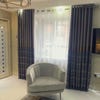 Navy Blue Curtains Panel,luxury Curtains Bedroom Livingroom Diningroom ...