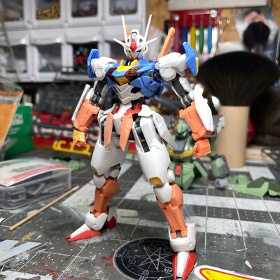 1/144 Aerial Rebuild 3D Printing Conversion Kit for HG Gundam Aerial ...