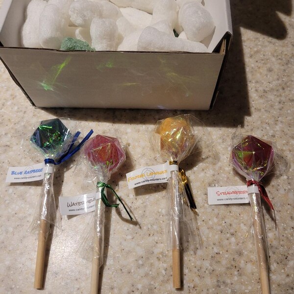 Pineapple Candy Dice, Kohakutou Gummies, Dungeons and Dragons, Roll for ...