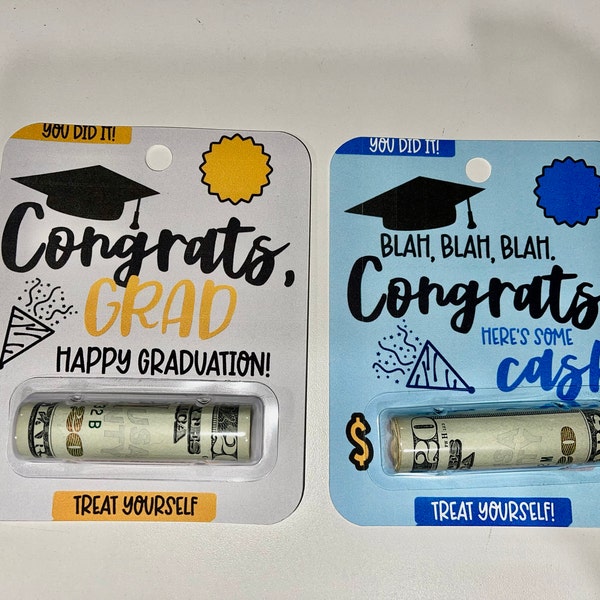 Printable Graduation Card, Money Card, Funny Graduation Card, Money ...