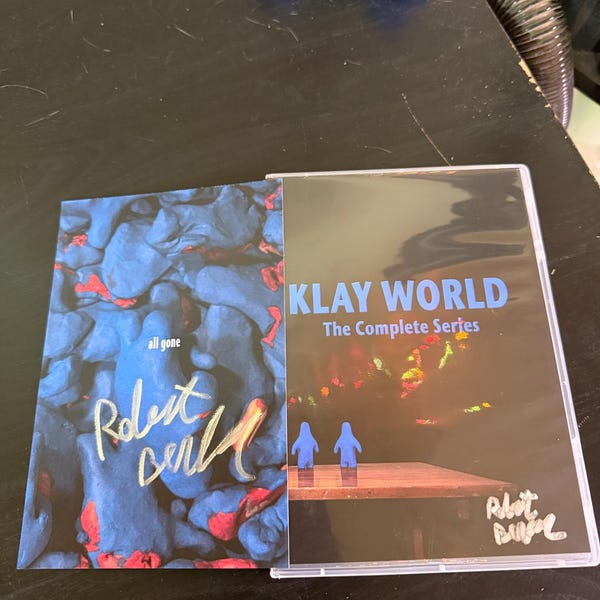 Signed Klay World Klayman (blue, Green, Red, "dilly Dally Ghost" or ...