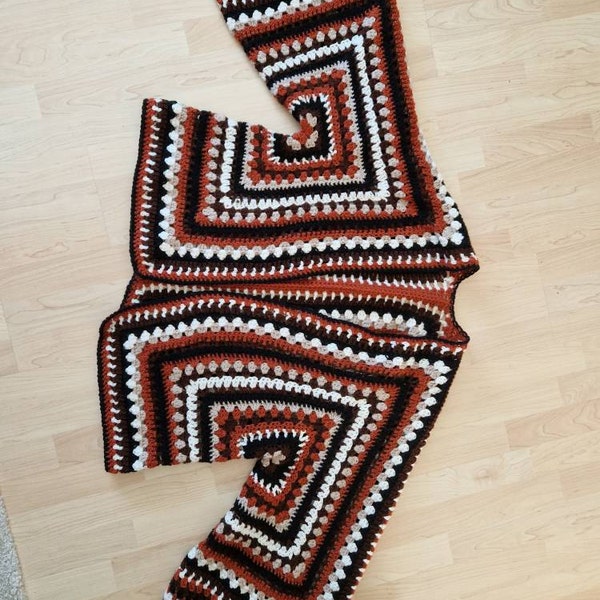 US & NL Crochet Pattern Weed Leaf Hexa Cardi by Annah Haakt Hexagon ...