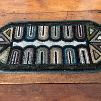 MAMA BIRD With NEST. Rug Pattern for Hooking and Punch Needle. 26" X 38 ...