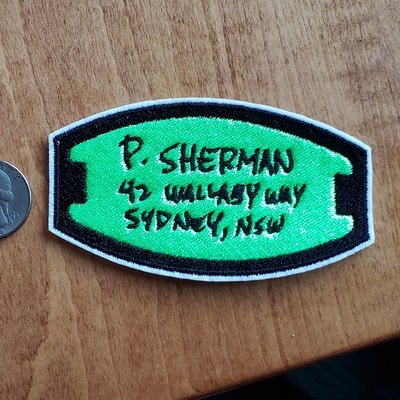 P. Sherman 42 Wallaby Way Sydney Embroidered Iron on Patch - Etsy