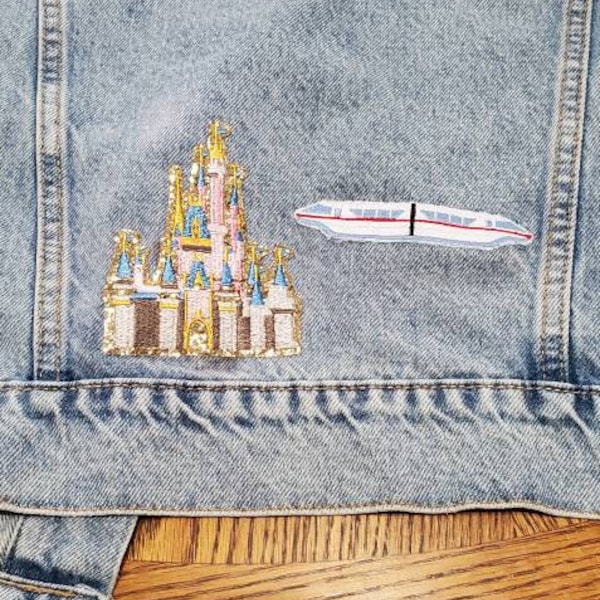 Magic Kingdom Patch. Disney Fireworks Castle Patch. Walt Disney World ...