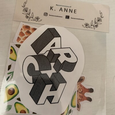 Architorture Sticker Architecture School Architect - Etsy